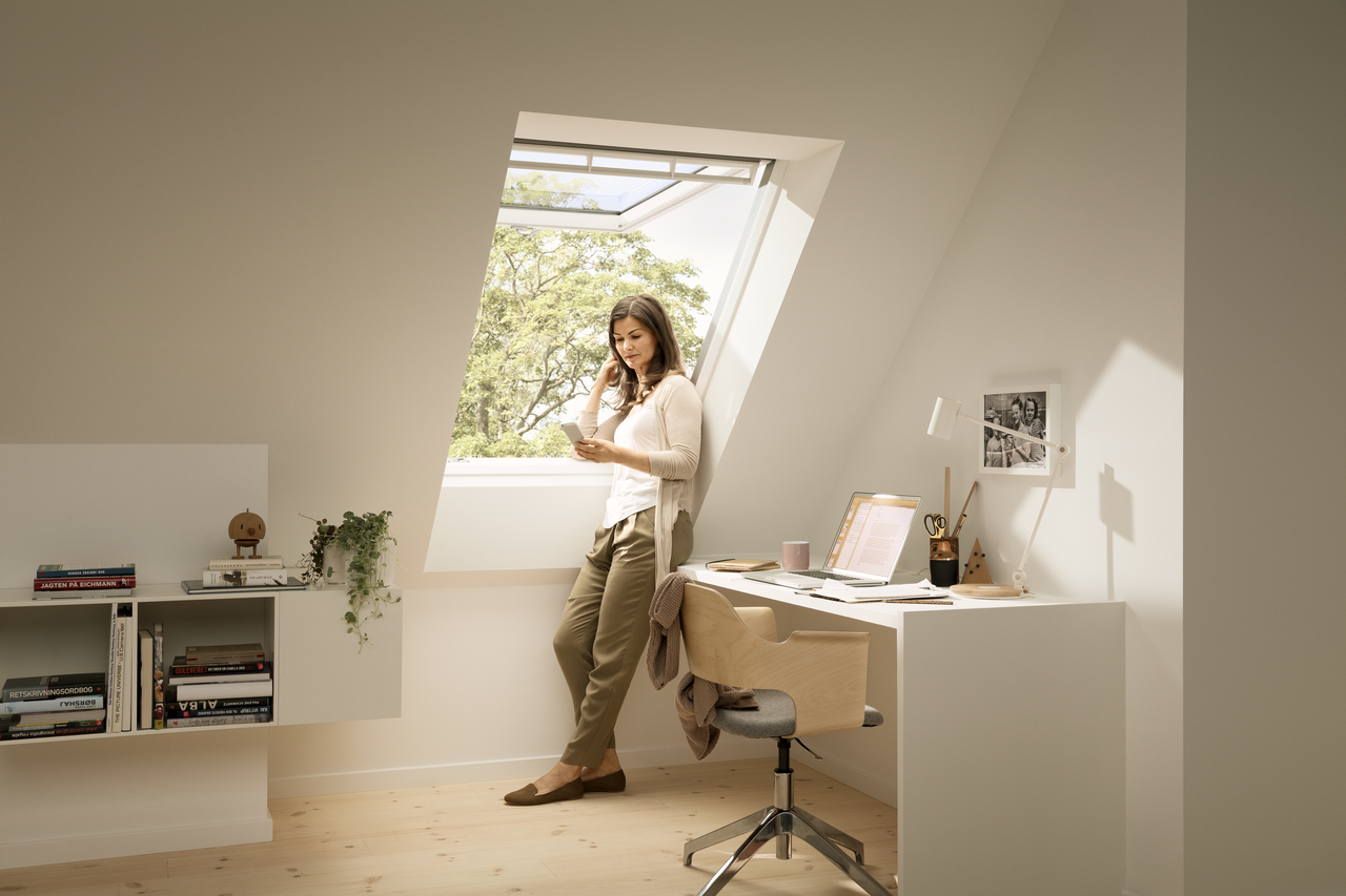 Claraboyas Velux proyectantes