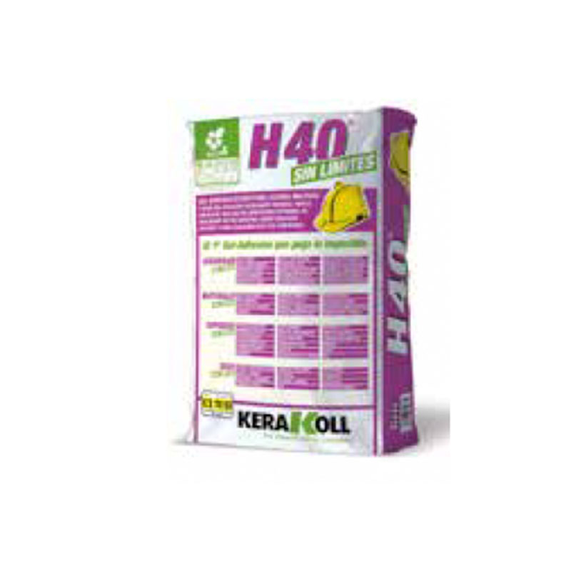 Cemento cola flexible KERAKOLL H40 SIN LÍMITES C2TES1